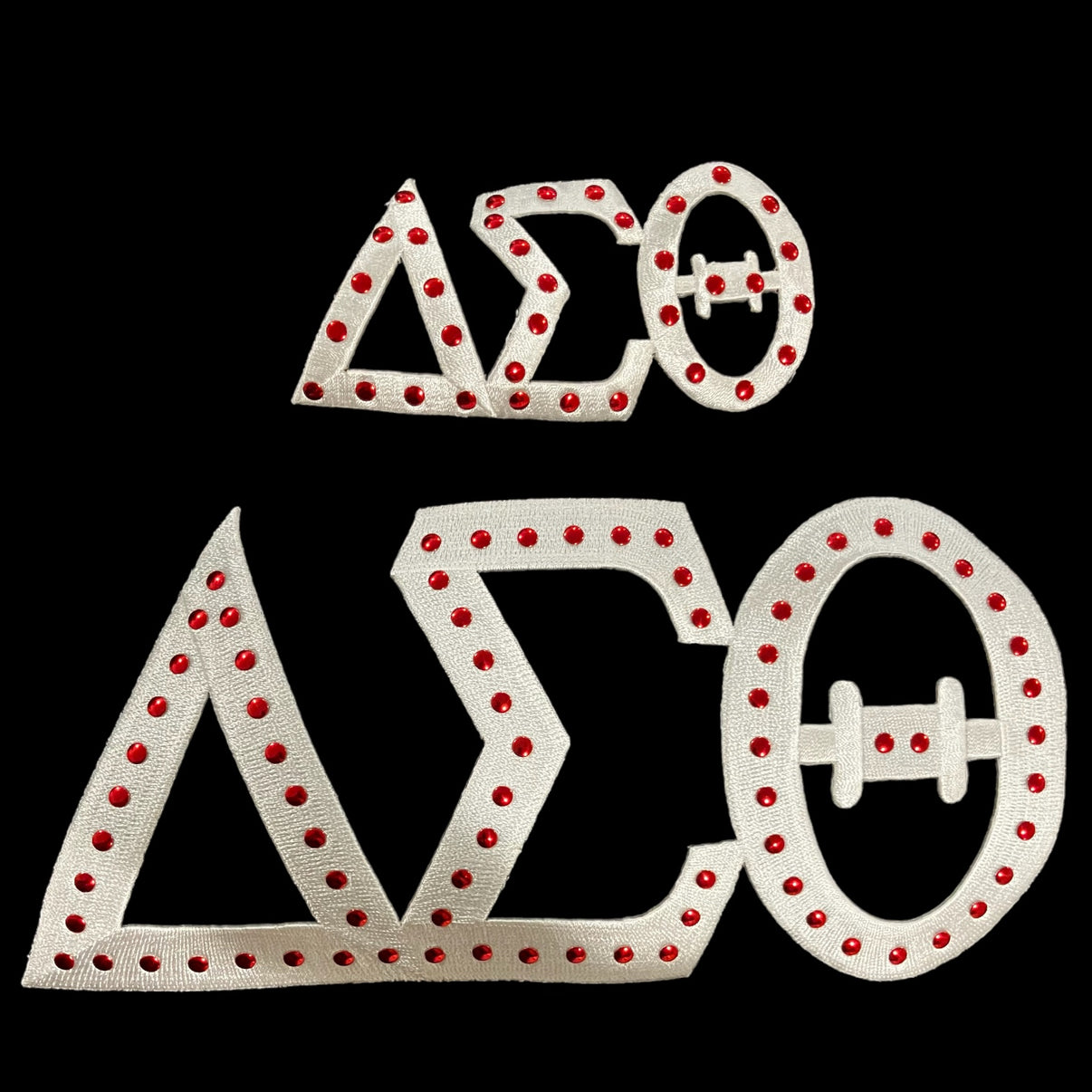 1-Studded Delta Sigma Theta – D9 Patches